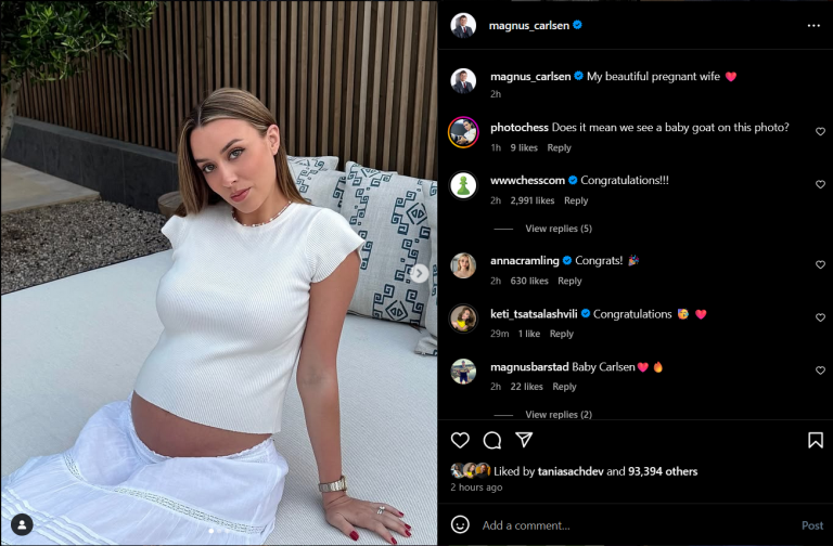 Magnus Carlsen to Become a Father, Shares Heartwarming News - ChessNinja